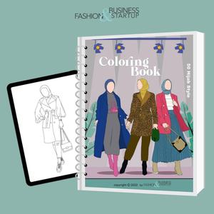 Jual Hijab Modest Coloring Book 50 Styles - Kota Surabaya - kiko kita ...
