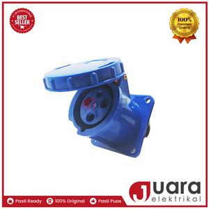 Jual Stop Kontak Genset 3 Pin 63A CEE 333 Industrial Panel Socket 63 A ...