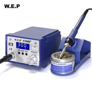 Jual Wep Soldering Station Solder 3 Channel 939D+ Biru Silver Original ...