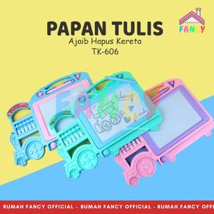Jual Papan Tulis Magic Board Sempoa Kereta Api TK 606 - Kereta Pink ...