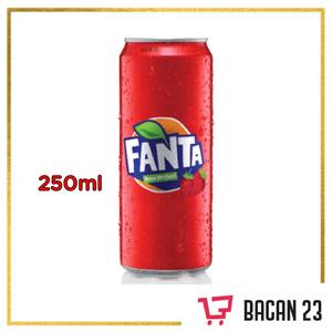 Jual Fanta Kaleng (250Ml) (Rasa Strawberry) / Minuman Soda - Soft Drink ...