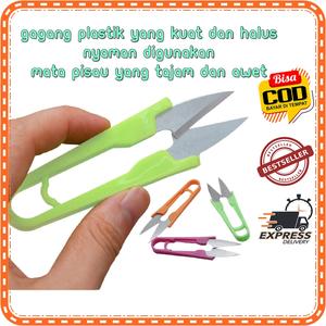 Jual Gunting Mini Tajam Pemotong Benang Jahit Cekris Alat Potong Kain ...