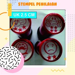 Jual TERBARU STEMPEL BINTANG,NILAI,STAMPLE EMOT,HURUF STAMPEL NAMA ...