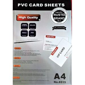 Jual PVC ID Card 50 Lembar A4 - Jakarta Barat - sjpperkasa | Tokopedia