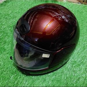 Jual HELM RETRO FULLFACE ALA ALA ARAI MERAH TUA - Jakarta Barat ...
