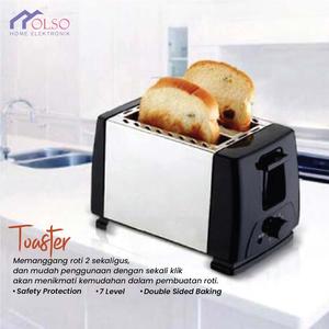 Jual ALAT PANGGANG ROTI LISTRIK BREAD TOASTER 2 SLICE PEMANGGANG ...