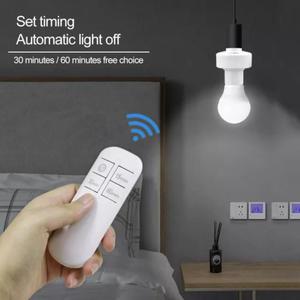 Jual Fitting Lampu Bohlam E27 Remote Control Set Timer Socket Lampu ...