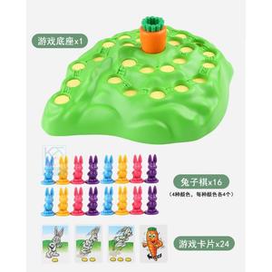 Jual Rabbit Trap Fun Bunny Activity Board Game - Chess Carrot Adventure ...
