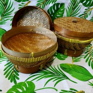 Jual Cething Bambu 17 cm - Wakul - Nasi Resto - Nasi Berkat - Kab ...
