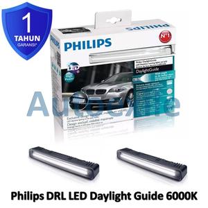 Jual Philips DRL LED DayLightGuide 12V 6000K (Lampu Siang Mobil) - Kota ...