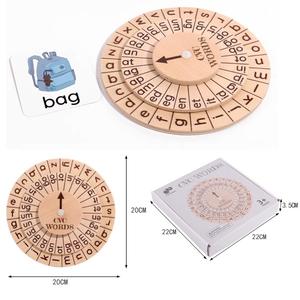 Jual Cvc Wooden Block Alphabet Cube Learning Cvc Words Montessori ...