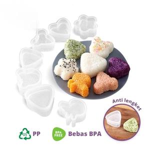 Jual os Cetakan Nasi segitiga Sushi Onigiri Bento Anti Lengket Gaya ...