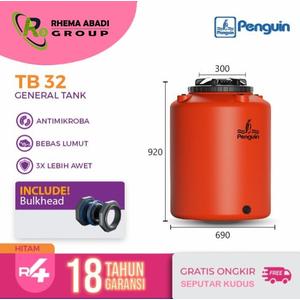Jual Tangki Air Penguin 300 L, Tandon Air Penguin TB 32 Toren Air ...
