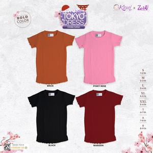 Jual Kazel Zebe 1pc Tokyo Crinkle Dress 2.0 | Dress Anak Perempuan - Jakarta Utara - Chubby Baby ...