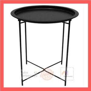 Jual Meja Besi/Meja Sisi/Meja Teras/Meja Caffe/Meja Minimalis - Hitam ...