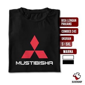 Jual Baju Kaos Plesetan MUSTIBISHA - parodi merek brand logo tulisan ...
