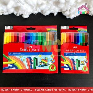 Jual Connector Pen Spidol Stabilo Warna Faber Castell Mewarnai Anak ...