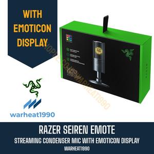 Jual Razer Seiren Emote Streaming Microphone Emoticon Display Gaming ...