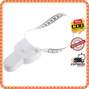 Jual Meteran Gulung Putar mini Badan Pengukur Lingkar Perut otomatis ...