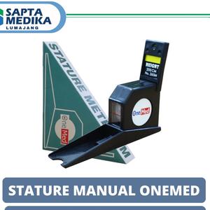Jual Statur Meter Onemed Alat Ukur Tinggi Badan Manual 2 Meter - Kab ...