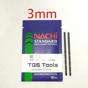 Jual NACHI 3 MM MATA BOR BESI HSS - Jakarta Pusat - TGS Tools | Tokopedia