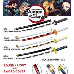 Jual Mainan Pedang Nichirin Blade Pedang Pedangan Demon Slayer LIGHT ...