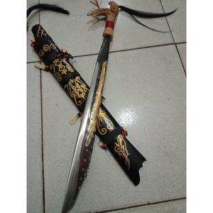 Jual CBD Mandau senjata pusaka adat suku dayak kalimantan asli motif ...
