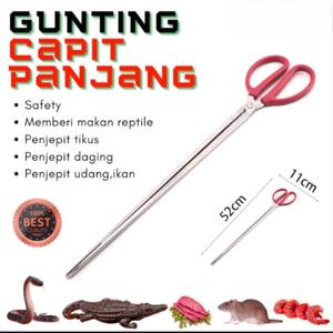 Jual Gunting capitan penjepit panjang reptil tikus 52 cm - Kota Depok ...