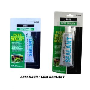 Jual LEM SEALANT Lem Kaca Lem Kaca Silikon Silicone Rubber Foss Sealant ...