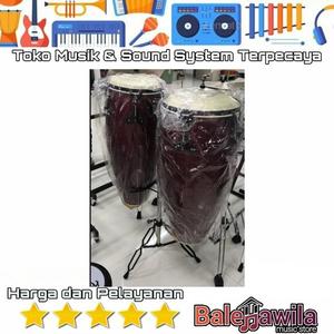 Jual Double Bongo Besar Jumbo Red Alat Musik Tradisional Lengkap plus ...