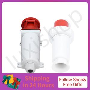 Jual Socket Power Plug Industrial 4 Pin 3p E Phase 380v 415v 63a Anti ...