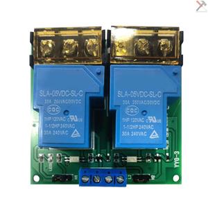 Jual Modul Relay Optocoupler Isolasi Tinggi Rendah Dc 5v 30a 2 Channel ...