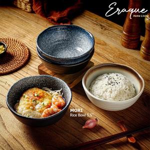 Jual ERAQUE Mori Rice Bowl 5,5" / Mangkok Mangkuk Nasi Sup Keramik ...