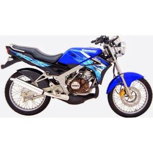 Jual striping kawasaki ninja r 150 m standar 2007 2008 biru stiker ...