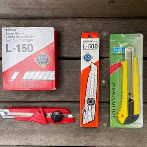 Jual Pisau Cutter Tukang Besar dan TAJAM Karter Tukang Kayu Bangunan ...