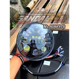 Jual LAMPU DAYMAKER 7 INCH ORIGINAL DUS HITAM POLOS DALAM COKLAT KODE ...