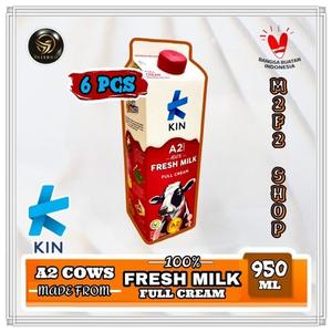 Jual KIN Susu Fresh Milk Rasa Full Cream Kotak UHT - 950 ml Kemasan 6 Pcs - Kota Depok ...