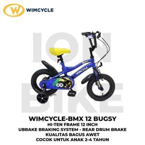 Jual Sepeda BMX 12 Wimcycle Bugsy Terbaru Anak Kids Bike Wim Cycle ...