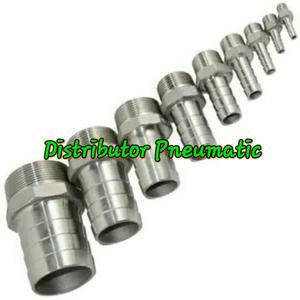 Jual Hose Nepel stainless 304 / Nepel selang stainless 1 inch - Default ...