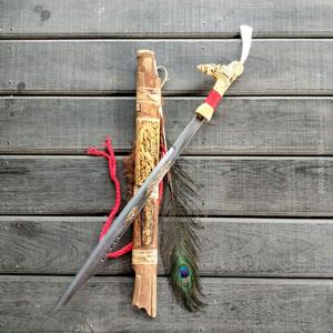 Jual Mandau senjata khas suku dayak. mandau souvenir mandau dayak ...