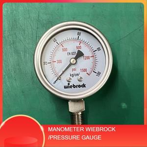 Jual WIEBROCK 2.5" FULL SS bar psi HC Bottom manometer High Pressure gauge - 70bar - Jakarta ...