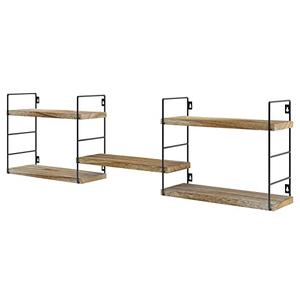 Jual Eifiwot Floating Wall Shelves, Wooden partitions,Wall-Mounted ...
