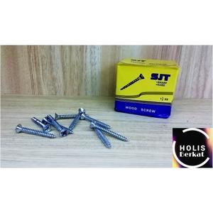 Jual Skrup Kayu / Sekrup Shard & Hard SJT Ukuran 1 1/2" x 8 mm - Kota ...