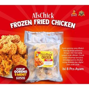 Jual Al'sChick Frozen Fried Chicken isi 8 | Ayam goreng frozen - Kota ...