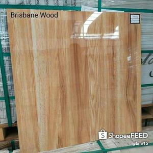 Jual granit lantai brisbane wood 60x60 motif kayu glossy by serenety ...
