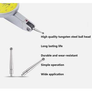 Promo Jarum Dial M1.6 Steel Probe Indicator Gauge Test Ulir M 1.6 ...