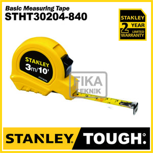 Jual Meteran Tukang 3 Meter Basic Measuring Tape Stanley STHT30204-840 ...