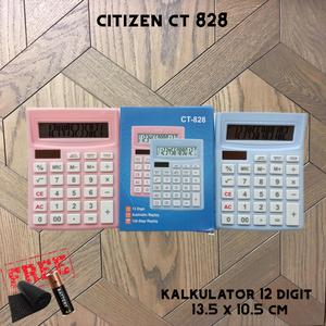 Jual Kalkulator Mini Warna Pink Biru Muda 12 Digit 13,5cm X 10,5cm CT ...
