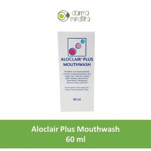 Jual Aloclair plus Oral Rinse Mouthwash 60 ml obat sariawan luka mulut ...