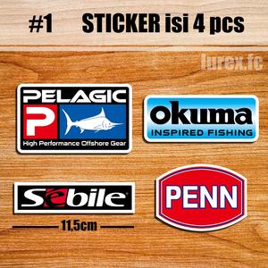 Jual Rosh - STICKER MANCING #1 STICKER MANCING MANIA, MERK MANCING ...